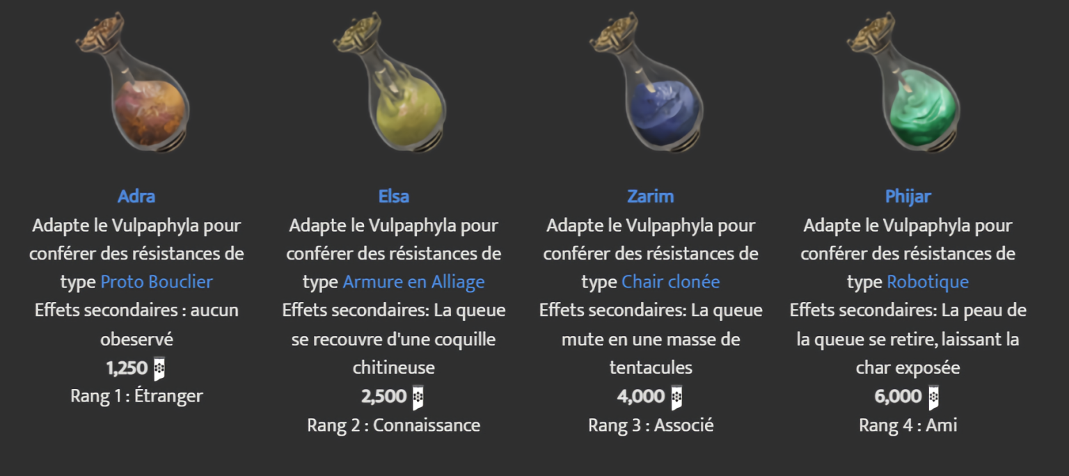 (Warframe) Les Vulpaphylas