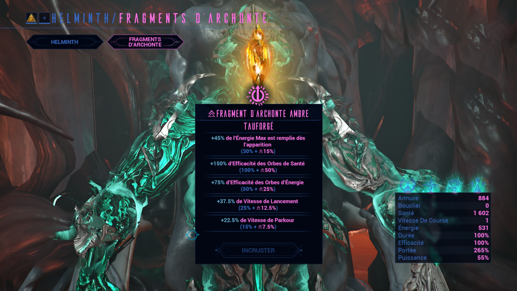 (Warframe) Fragments d'Archonte